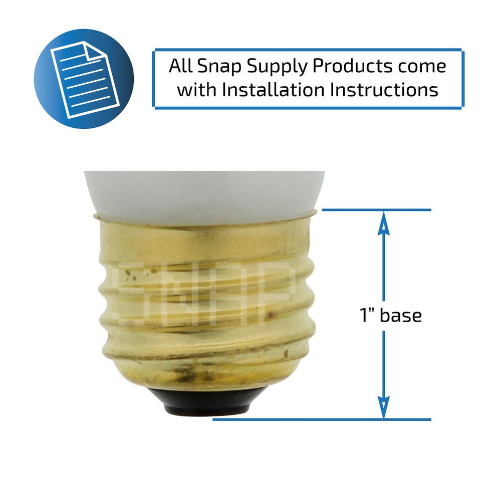 40A15 Incandescent Shatter Resistant Light Bulb 40-Watt, Medium Based ...