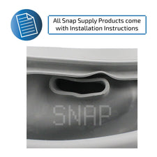 8182119 Door Boot for Whirlpool - Snap Supply Home Improvement Door ...