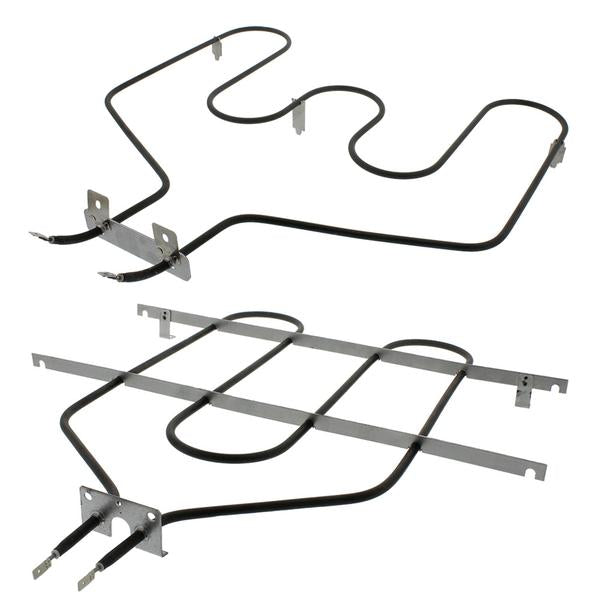 WB44T10011 & WB44T10009 Bake & Broil Element Kit for GE - Snap Supply ...